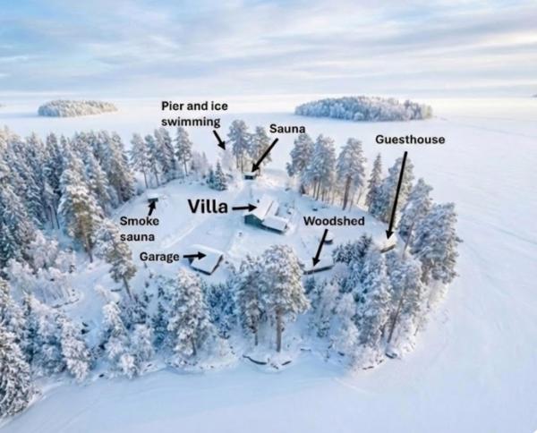 Luxury Wilderness Villa On Private Peninsula - Pyhäntä