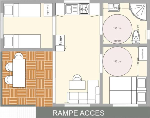 Petit Chalet En Bois Adapté Pmr - Creuse