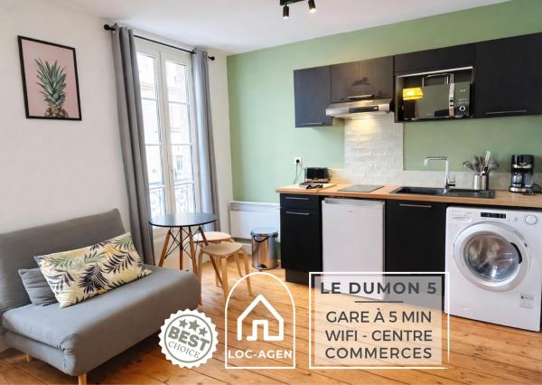 Le Dumon 5 - Studio Lumineux Et Calme - Centre Ville à Pied - Agen