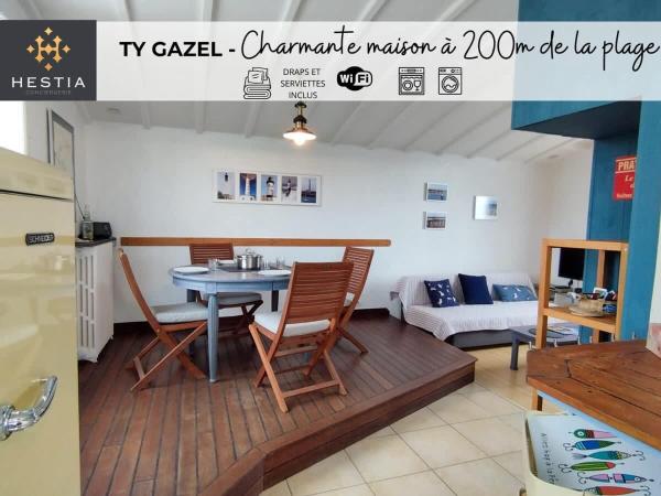 Ty Gazel - Charmante Maison A 200m De La Plage - Landéda