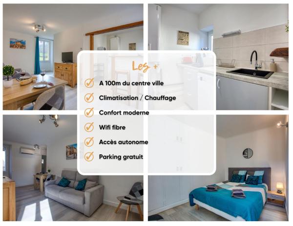 2 Pièces, Charmant, Central, Climatisé," Amorada " - Sarlat-la-Canéda