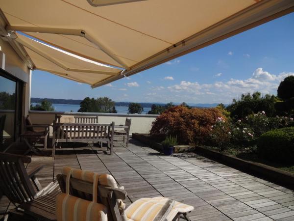 Dachterrassen Ferienwohnung Mit See- U. Bergblilck - Feldafing