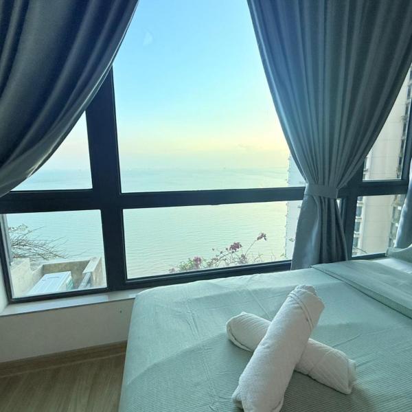 Ataraxia Park 4 Block H Seaview 9pax 2b2r - Kukup