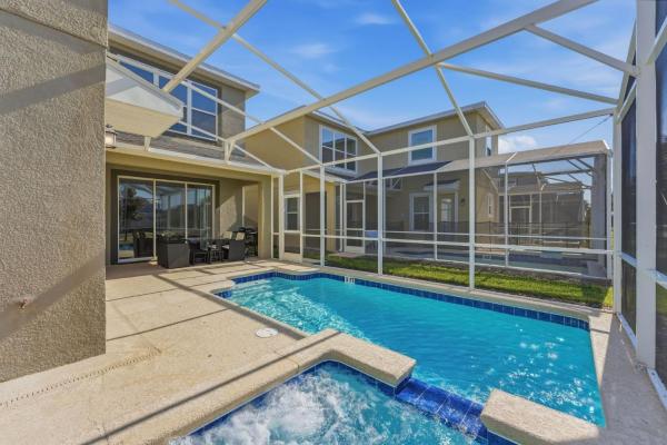 Casa 5q Em Resort C/ Piscina Perto Da Disney - Florida