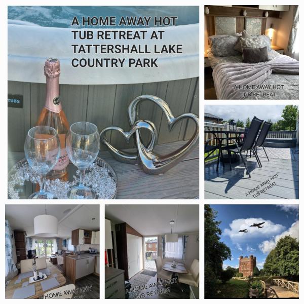 A Home Away Hot Tub Retreat At Tattershall Lakes Country Park - イングランド