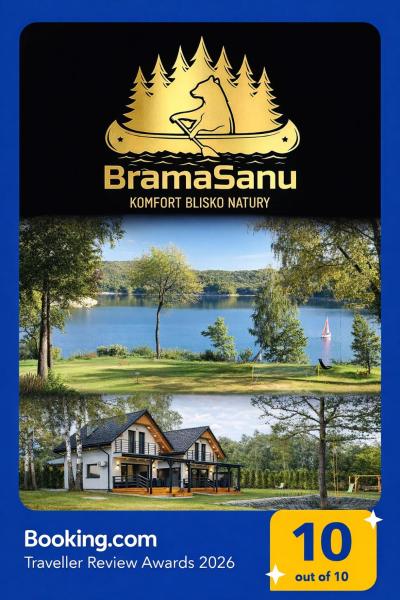 Brama Sanu - Z Prywatną Linią Brzegową Jeziora Solińskiego - Pomosty - Pontony - Basen - Balia, Jacuzzi - Solina