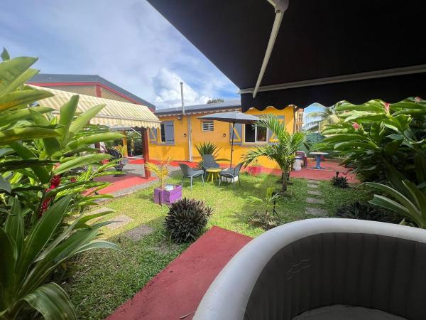 Maison Cosy Avec Jacuzzi - Entre Mer & Montagne - 5 Personnes & 1 Bébé - Guadeloupe