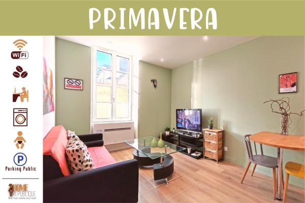 Primavera - Homerepublique - Central - Bureau - Proche Parking - Auxerre