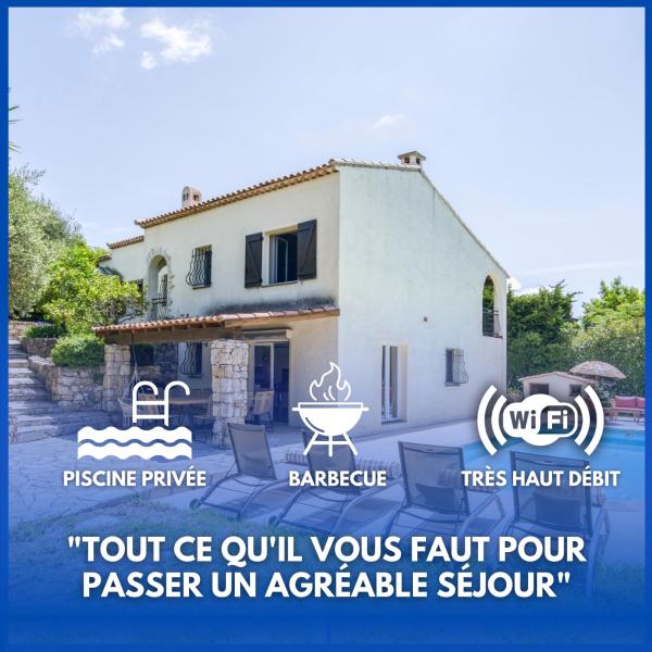 Villa Inti - Piscine, Jardin & Proche Cannes - Antibes