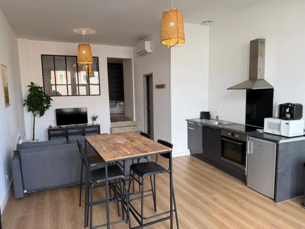 Le Loft - Studio Ouvert, Salle De Bain Italienne, Idéal Couples - Moissac