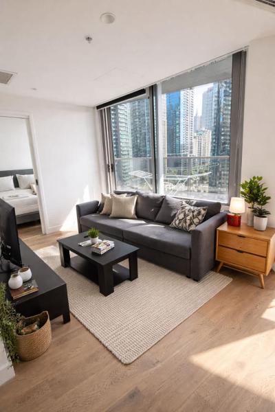 Skyline Stays 1br 2 Beds City View - Kensington
