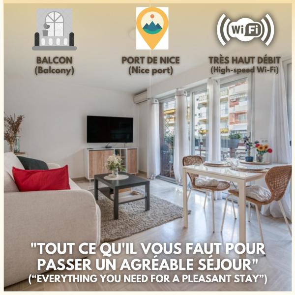 Le Balcon D'azur - 8min à Pied Port - Proche Tram Et Centre - Villefranche-sur-Mer