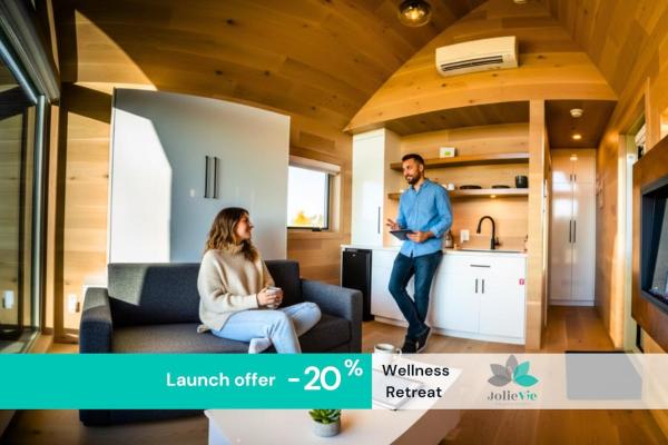 Jolie Vie Wellness Retreat, Metal Tiny Home #3 - Nouveau-Brunswick