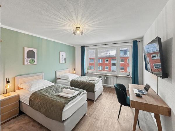 4 Schlafzimmer Apartment Bei Hamburg & Frei Parken - Hamburg