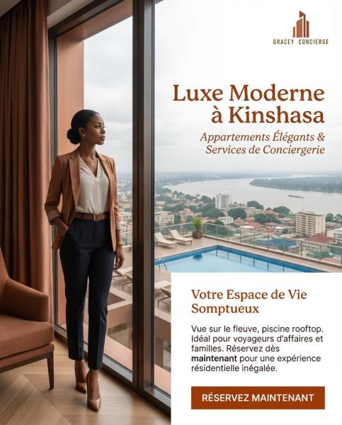 Gracey Concierge Apartments - Avenue Uvira - Kinshasa