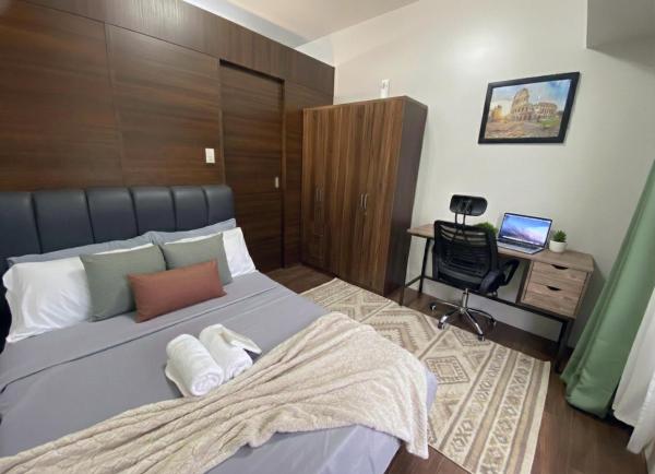 Stylish 1br Air Residences Wifi & Netflix - マニラ