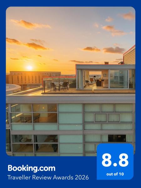 Sidemersey Livings- Unmatched Panoramic Views, Secure Parking, Beautiful Balcony- A Stay To Remember - Birkenhead