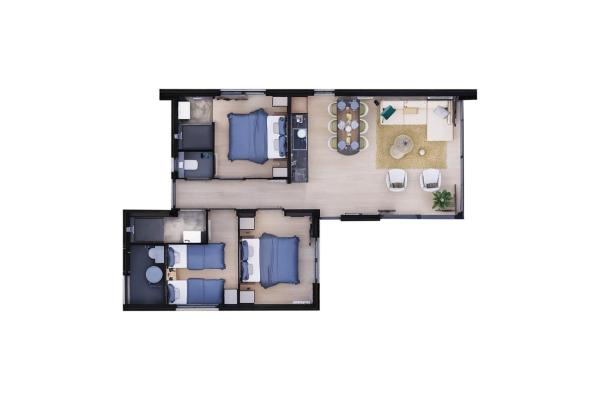 Villa L-meerzicht | 6 Pers. Dakterras - Workum