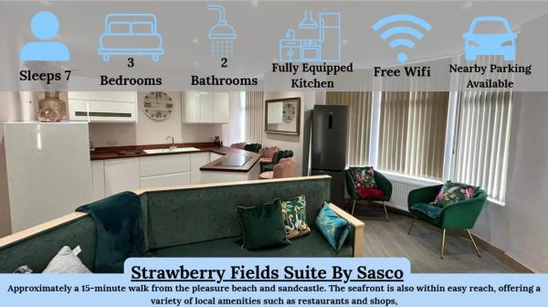 Strawberry Fields Suite By Sasco Apartments - Lytham St Annes