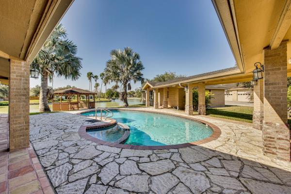 Pool & Game Room: Waterfront Harlingen Home - Harlingen, TX