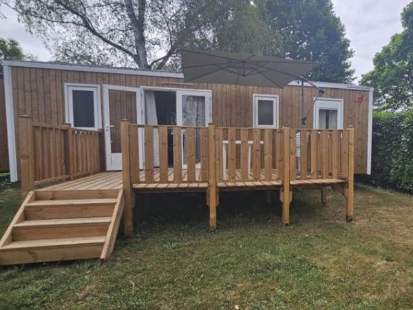 Mobil Home - 3 Chambres Pour 6 Personnes Avec Terrasse - Api-1-52-1294 - Rhône-Alpes