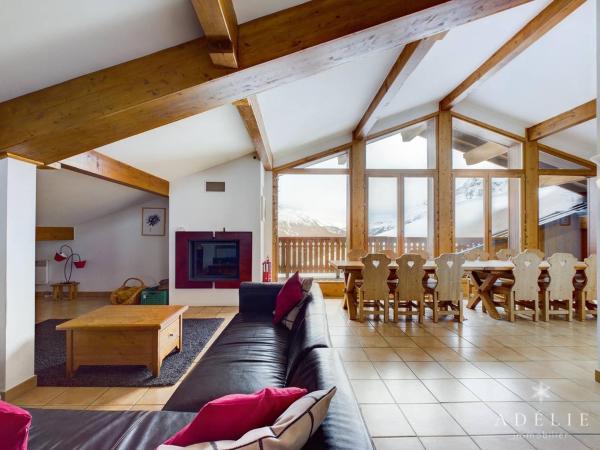 Penthouse Duplex 16 Pers. Avec Cheminée Et Parking, Proche Pistes - Fr-1-398-694 - La Rosière