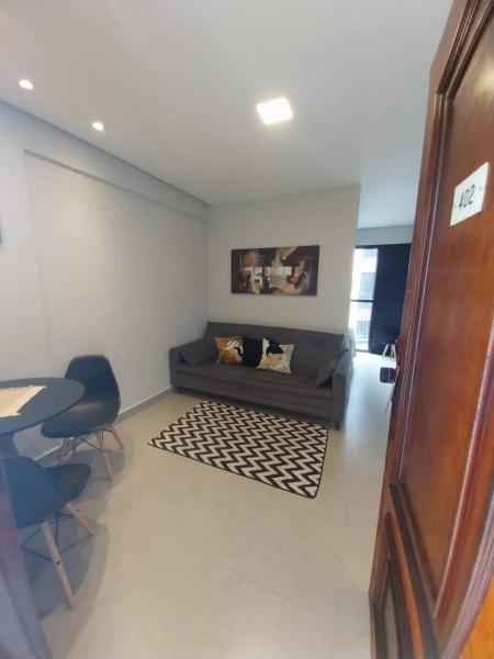Prime Flat Palladium Mar & Piscina - São Paulo