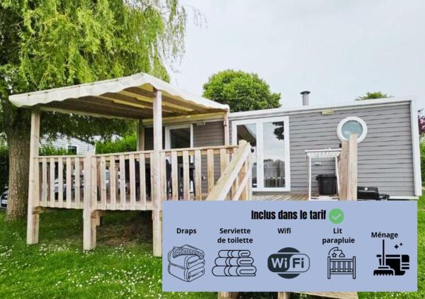 Mobil-home 4 Personnes Dans Camping 5 éToiles Proche De La Mer - Normandy