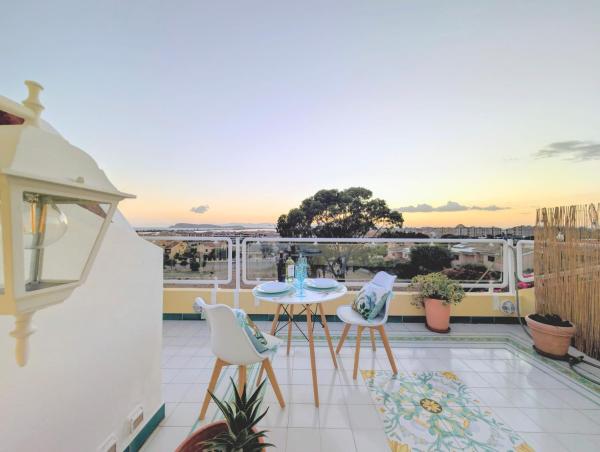 Oasis On The Gulf With A Sea View - Unique Roof Top Condo - Cagliari