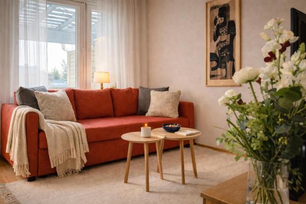 2 Bedroom Apartment In Oulu With Sauna And Free Parking - 奧盧