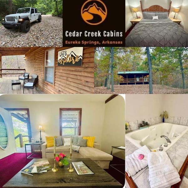 Trout Lily Cabin - Giant Spa Tub & Peaceful Location - Arkansas