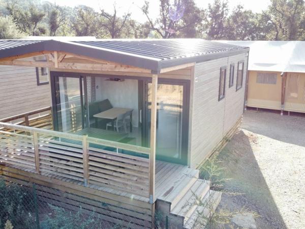 Charmant Mobil Home - Terrasse à Grimaud - Api-1-52-1697 - ラマチュエル