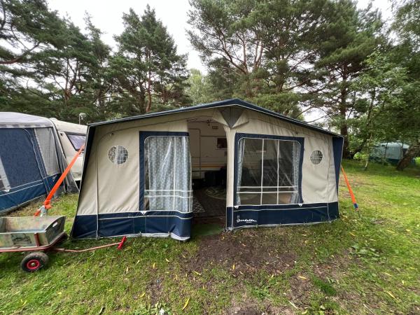 Przyczepa Hobby 460 W Dębkach - Polnische Ostsee