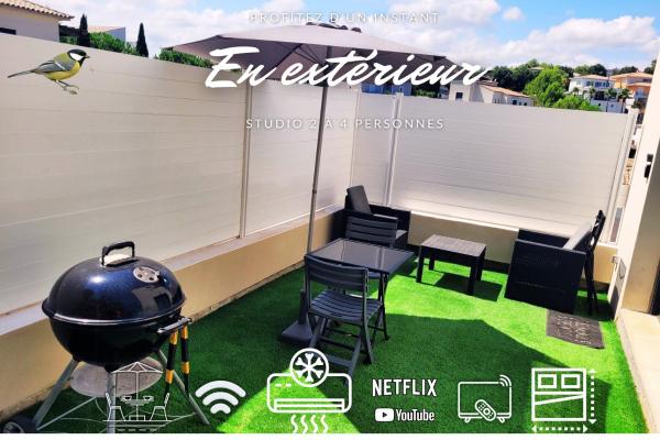 Logement Indépendant Avec Terrasse "Les Mésanges" - Juvignac