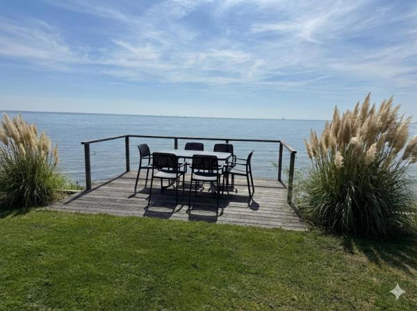Villa Sea Side Am Markermeer Modernes Waterfront Haus 6 Pers - Lelystad