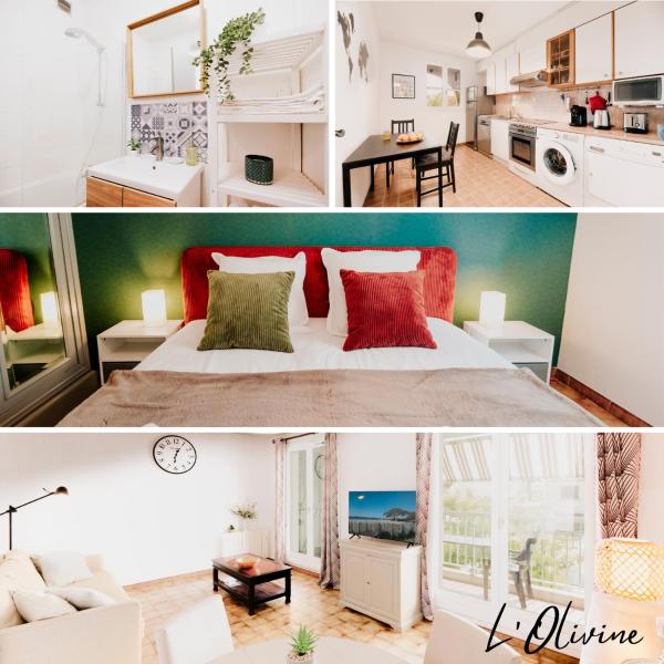 "Offre Anniversary Genius Long Sejour" -- Special Couple -- Calme En Plein Coeur Du Var - Terrasse Sud - Lit Queen Size - Netflix - Climatisation & Wifi - Parking Privé -- A 2min Centre-ville Et 6min Mer & Port - La Londe-les-Maures