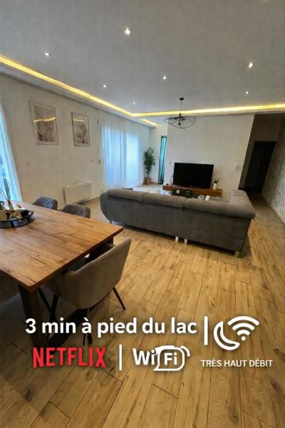 Aix Les Bains Bel Appartement 3 Pièces Proche Du Lac Parking Privé - Lac du Bourget