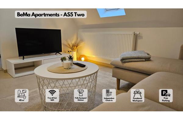 As5 Two Hallstadt - Gäste-favorit - Modern, Ruhig & 5 Min Zum Zug Nach Bamberg - Bema Apartments - 밤베르크