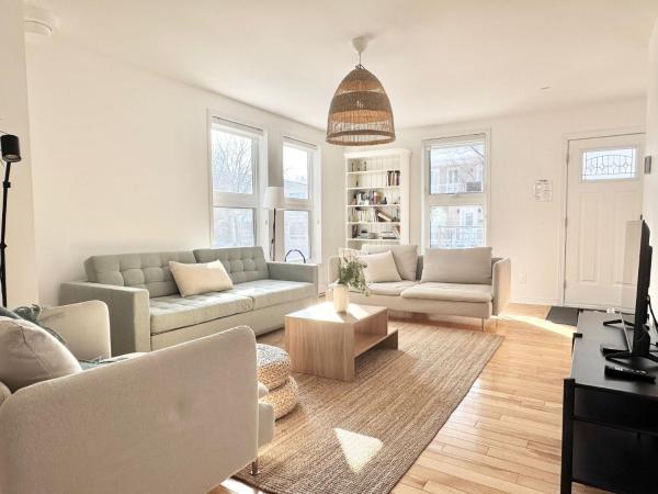 Urban Boho - Hot Tub - Ev Chrger - 3 Free Parking - Quebec City