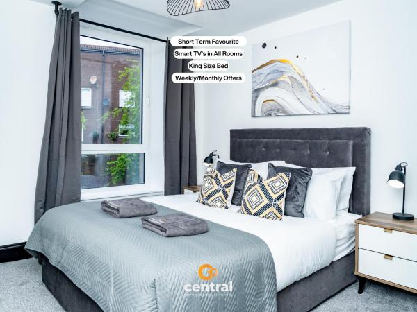Hilltown By Central Serviced Apartments - King Bed - Sleeps 2 - Good Amenities Around Area - Smart Tv's In All Rooms - Secure Entry To Building - Good Transport Links To All Around Dundee - Dundee