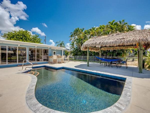 Casa Tiki - Pool, Spa, Dock, Tiki Hut, Bar & Bbq - Fort Myers, FL