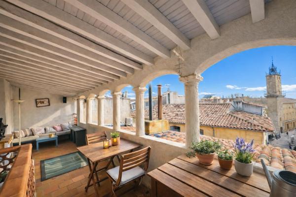 Toits Vieil Aix - Appartement De Charme Avec Terrasse D'exception Centre Ville Historique Proche Cardeurs Et Mairie - Aix-en-Provence