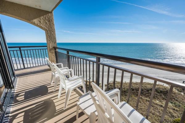 Wraparound Balcony, Corner Oceanfront, 1br, Views - North Myrtle Beach, SC