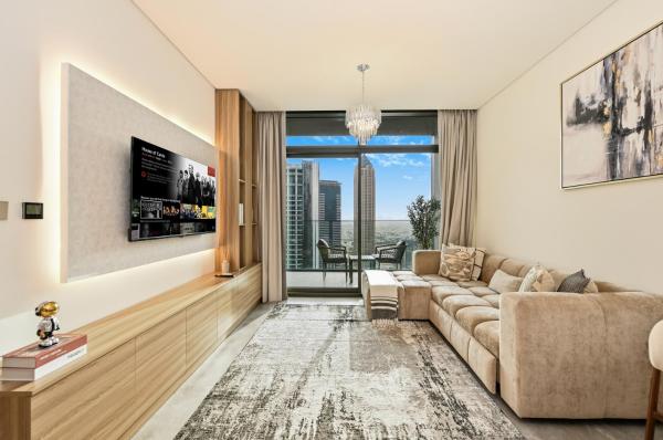 Curated High Floor 1br-sofa Bed Water View Peninsula 1 - Dubái