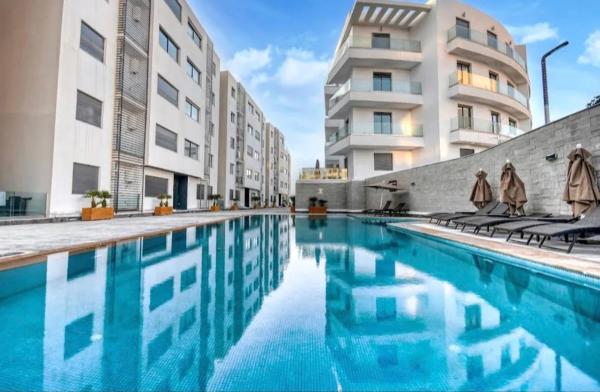 Beachfront Apartment At Residence Saphir Founty Beach - Agadir - Agadir