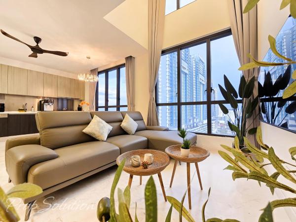 Modern Sky Loft Homestay 3br Near Ksl - Johor Bahru