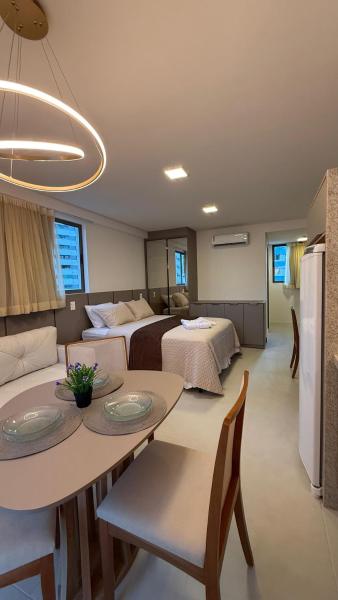 Flat Luxo Em Boa Viagem - 5min Do Aeroporto - Perto Da Praia - Wi-fi 500mb - Check-in 24h - Boa Viagem
