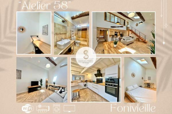 Atelier 58 Fontvieille Arles Alpilles - Fontvieille