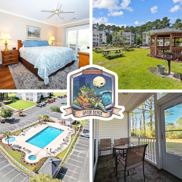 1st Floor Condo W Hot Tub & Pool King Bed W&d - Myrtle Beach, SC