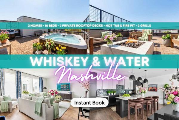 Rooftop Hot Tub Fire Pit 6br Near Broadway - Nashville, TN